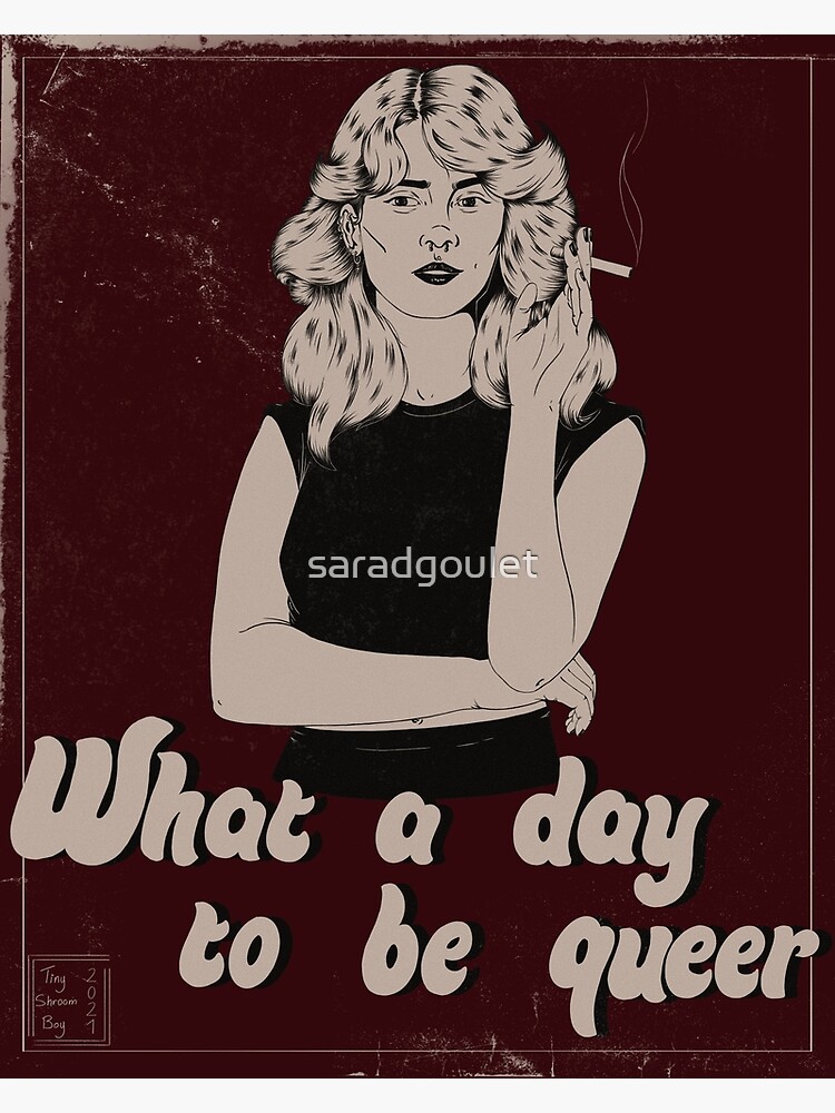 What a day to be queer Posters sold by Mila | SKU 721659 | Printerval UK