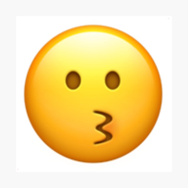 Crooked Face Emoji Photographic Prints for Sale | Redbubble