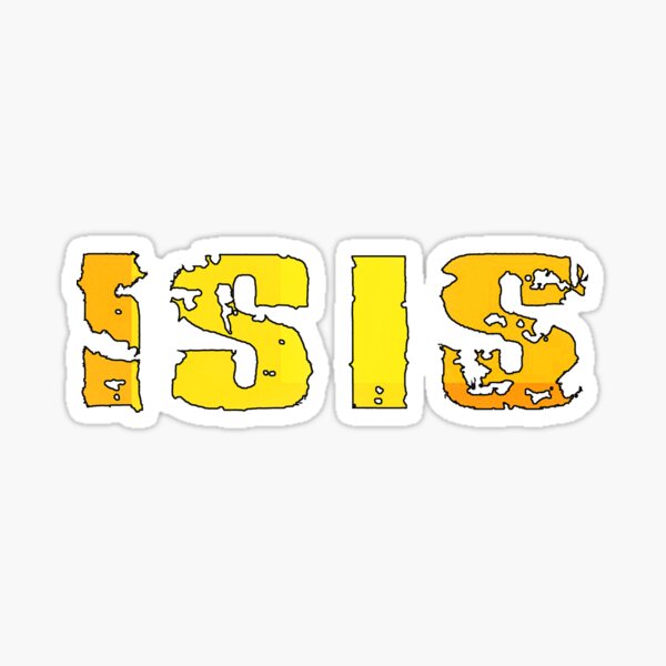 "Isis - band logo" Sticker by Pedro4271 | Redbubble