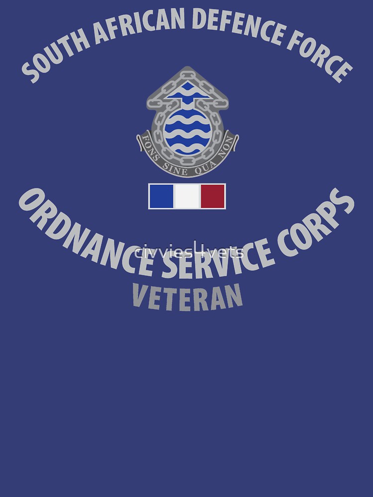 "SADF Ordnance Service Corps (KDK) Shirt" T-shirt for Sale by ...