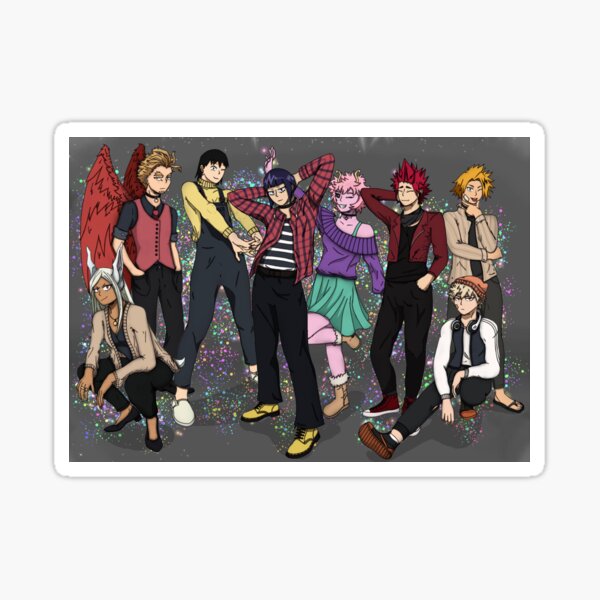 "Bakusquad internship" Sticker for Sale by SophieZeePlush | Redbubble