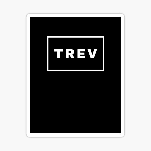 "Trev designs" Sticker for Sale by Trevmerchant | Redbubble