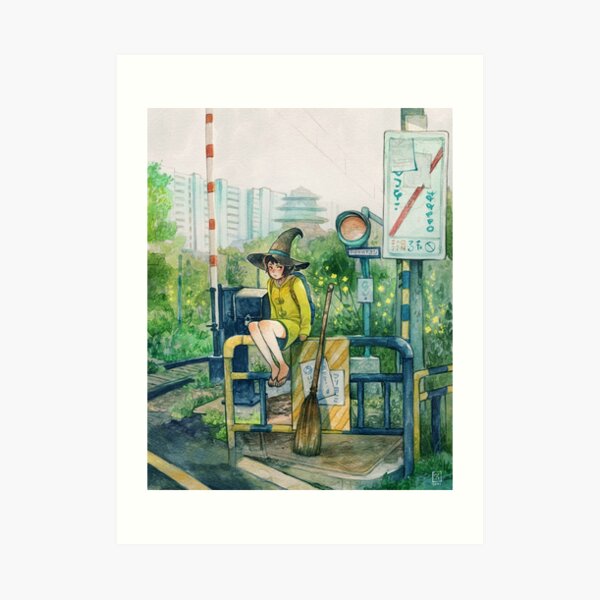 "Waiting" Art Print for Sale by SimzArt | Redbubble