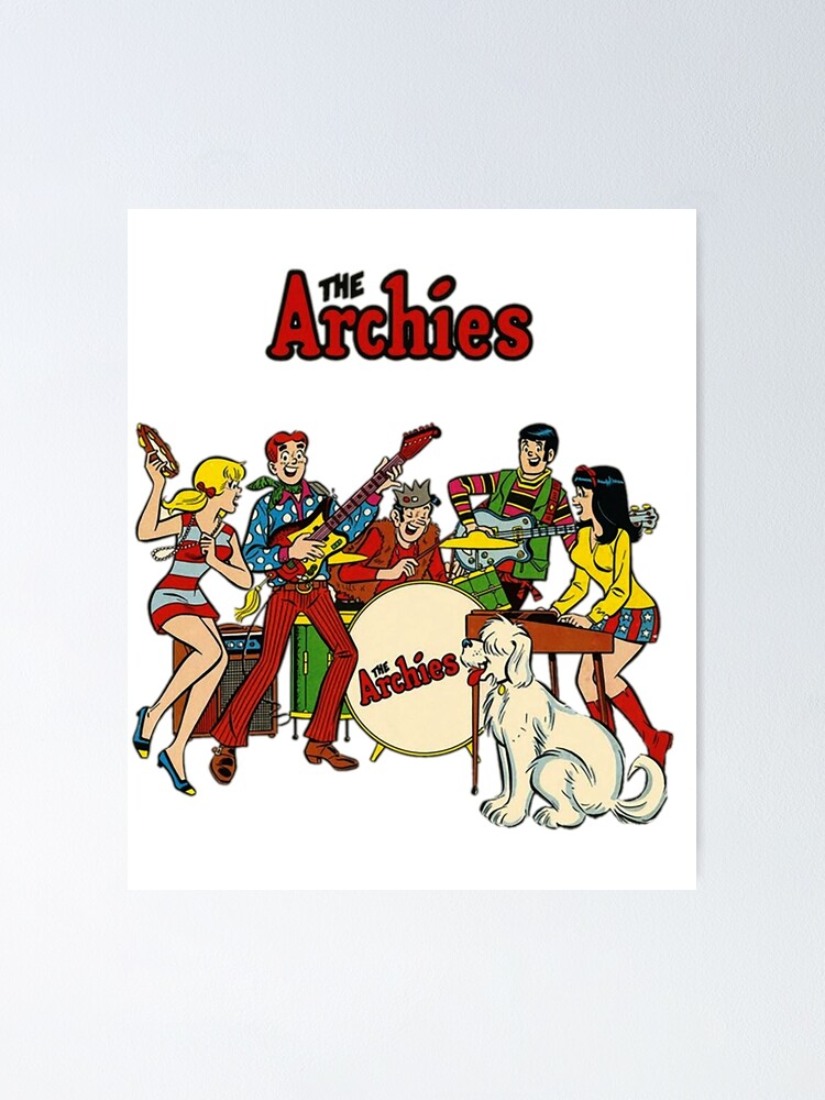 "The Archies Band T-ShirtArchiesFanart 80s" Poster for Sale by ...