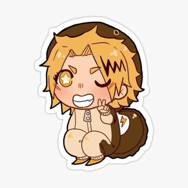 "Denki Kaminari == MY HERO ACADEMIA = Manga Panel Design" Sticker by ...