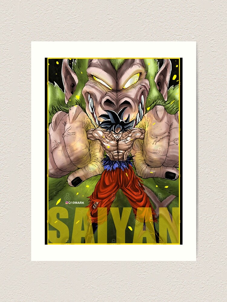 "Goku ultra instinct omen vs Broly legendary great ape form - by ...