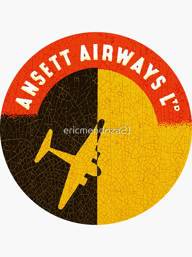 "Ansett Airways Australia Sticker" Sticker for Sale by ericmendoza21 ...
