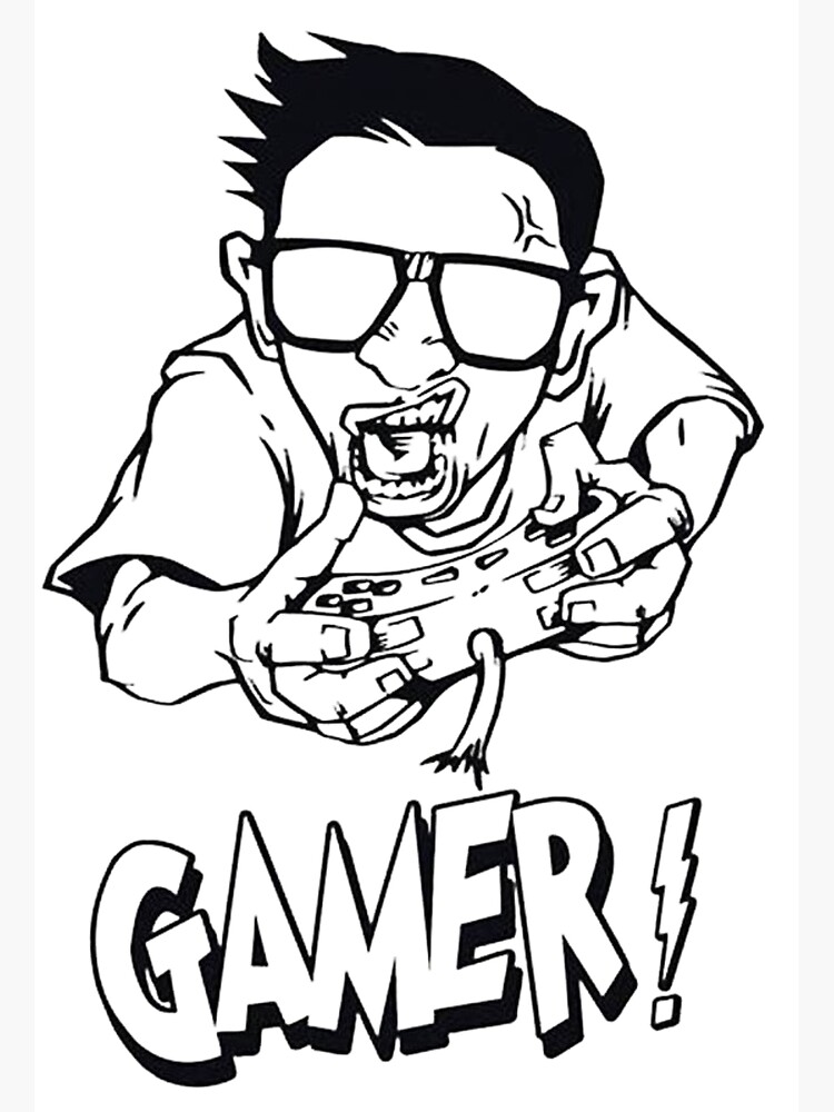 "The true gamer t -shirts" Poster for Sale by Kartick111 | Redbubble
