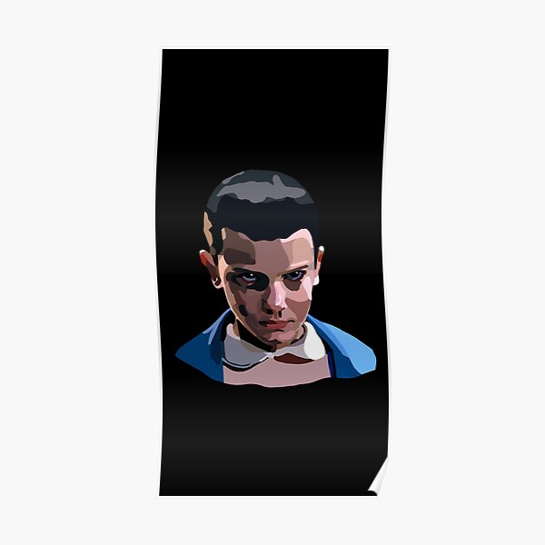 "Stranger Things Eleven" Poster by rickandmorthy | Redbubble