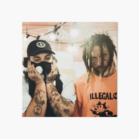"Suicideboys ruby and scrim photo poster design" Art Board Print by ...