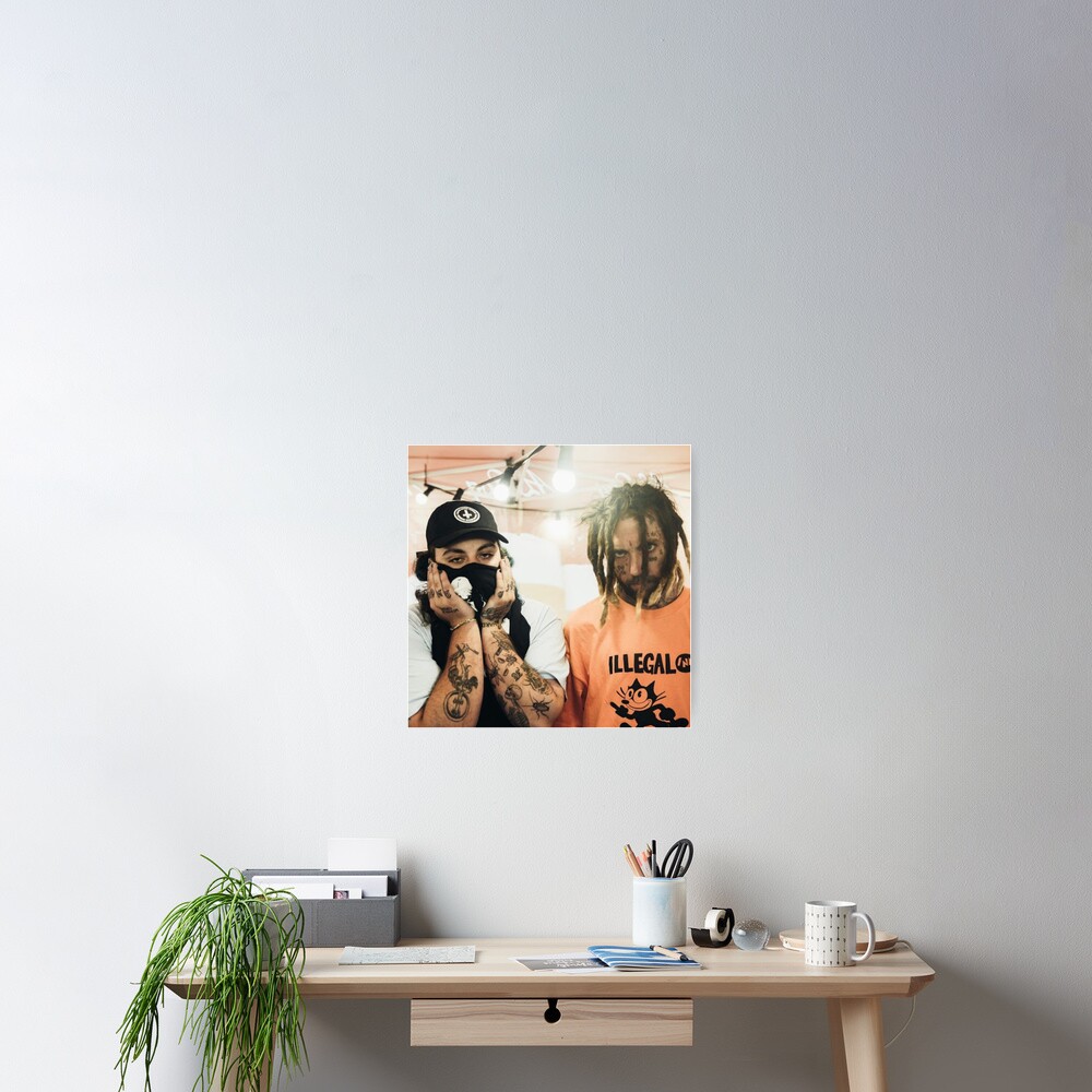 Póster «Diseño de póster fotográfico de Suicideboys Ruby y Scrim.» de ...