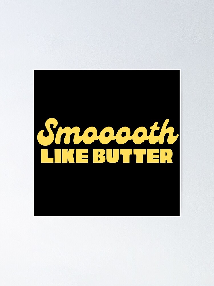 "SMOOTH LIKE BUTTER BTS SHIRT KPOP MERCH LYRICS [NOT OFFICIAL MERCH ...