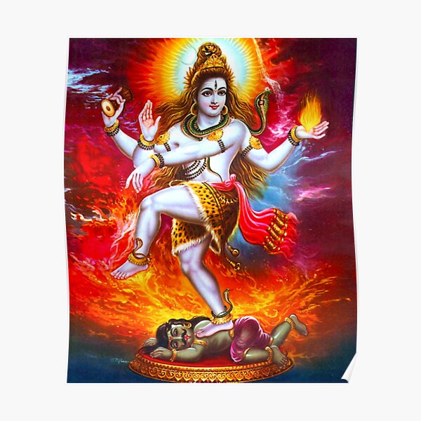 "Natraj - Shiva Avatar" Poster by banothsonu | Redbubble