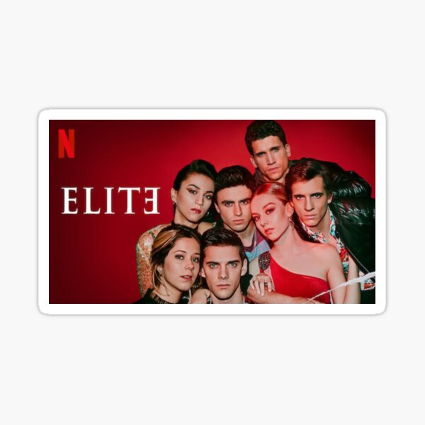 "Elite Netflix" Sticker for Sale by MedNashop | Redbubble