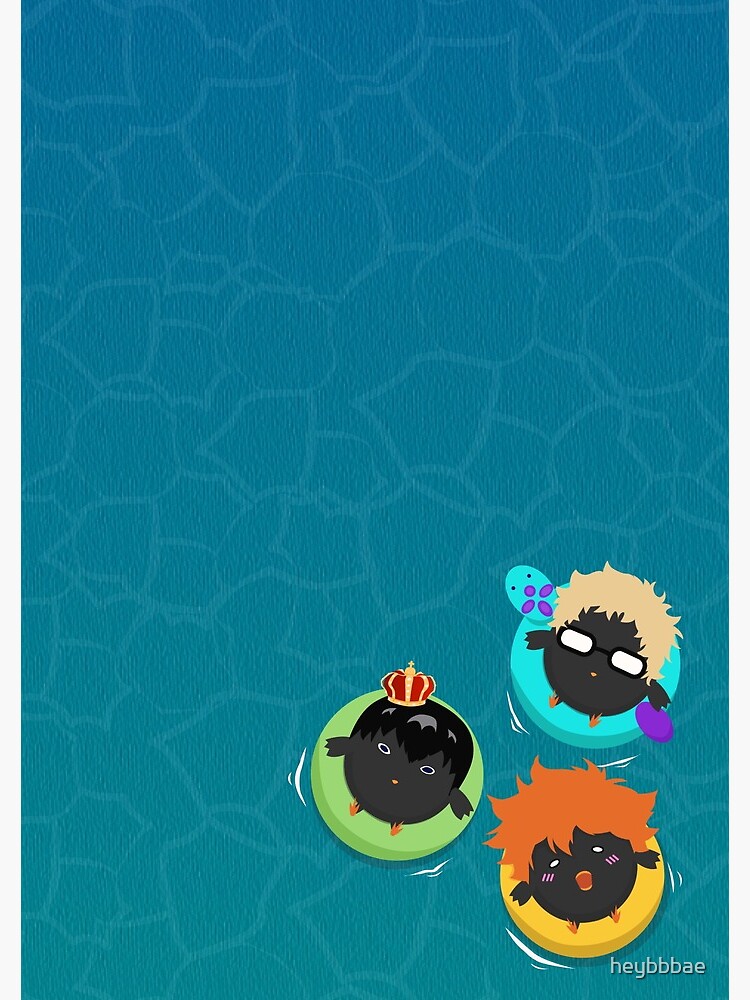 "Haikyuu Karasuno Crows Summer Edition Fan Art" Spiral Notebook for ...