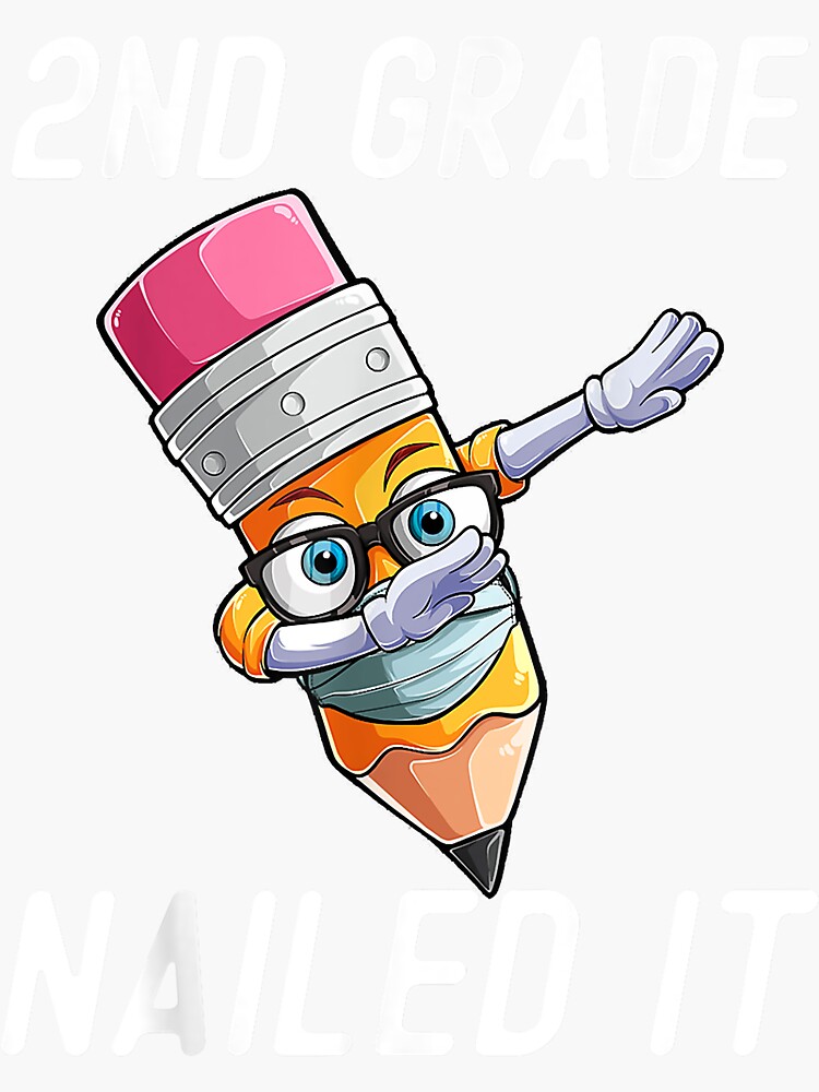 "Dabbing 2nd Grade Nailed It Graduation Boys Kids Teacher T-Shirt ...