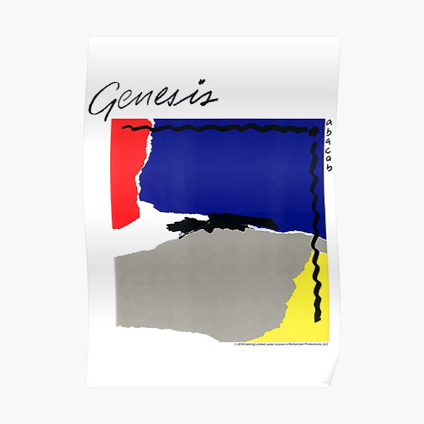 "GENESIS ABACAB" Poster for Sale by KtsangPegal | Redbubble