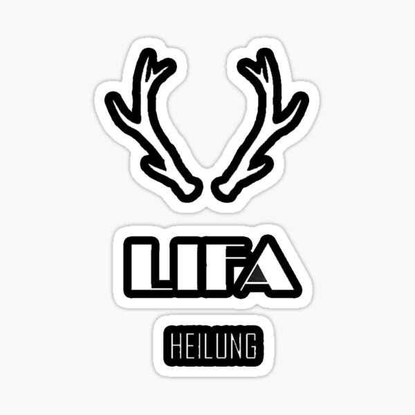 "white deer horn" Sticker for Sale by Pain5y | Redbubble