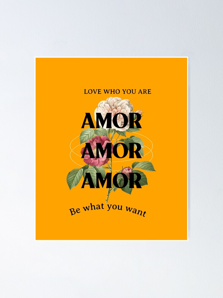 "Amor " Poster by AyasArt | Redbubble