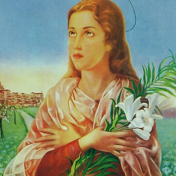 "Saint Maria Goretti" Poster for Sale by Brotherjoseph | Redbubble