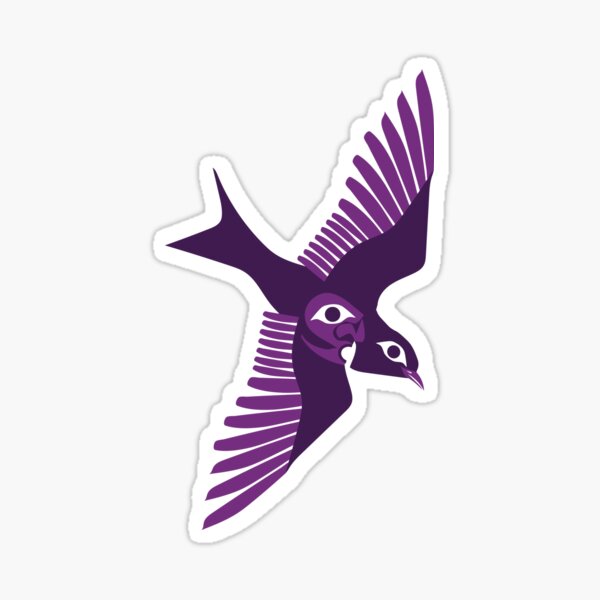 "Purple martin" Sticker for Sale by Mark Gauti | Redbubble