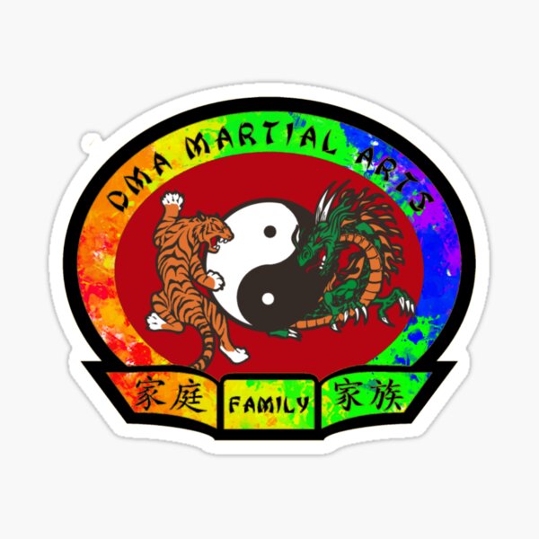 "DMA Rainbow Pride Patch" Sticker for Sale by pixelpopdojo | Redbubble