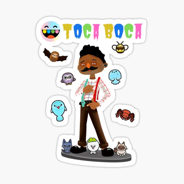 "toca boca" Sticker for Sale by kader011 | Redbubble