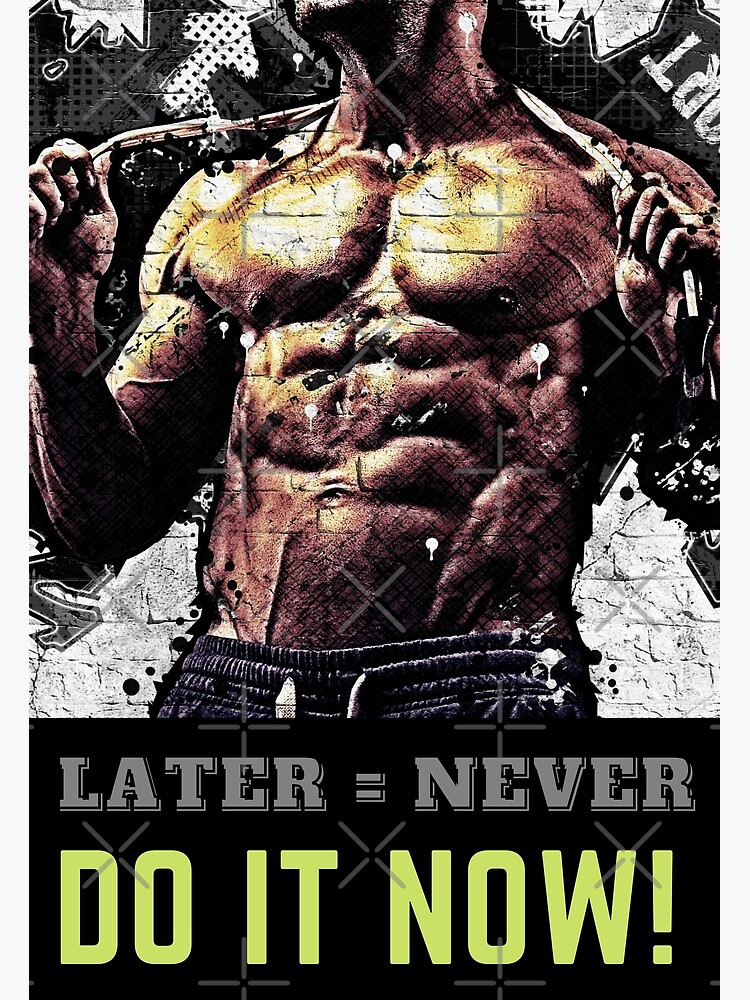 "Gym Motivation 1 l Classic Physique Vintage" Poster for Sale by Design ...