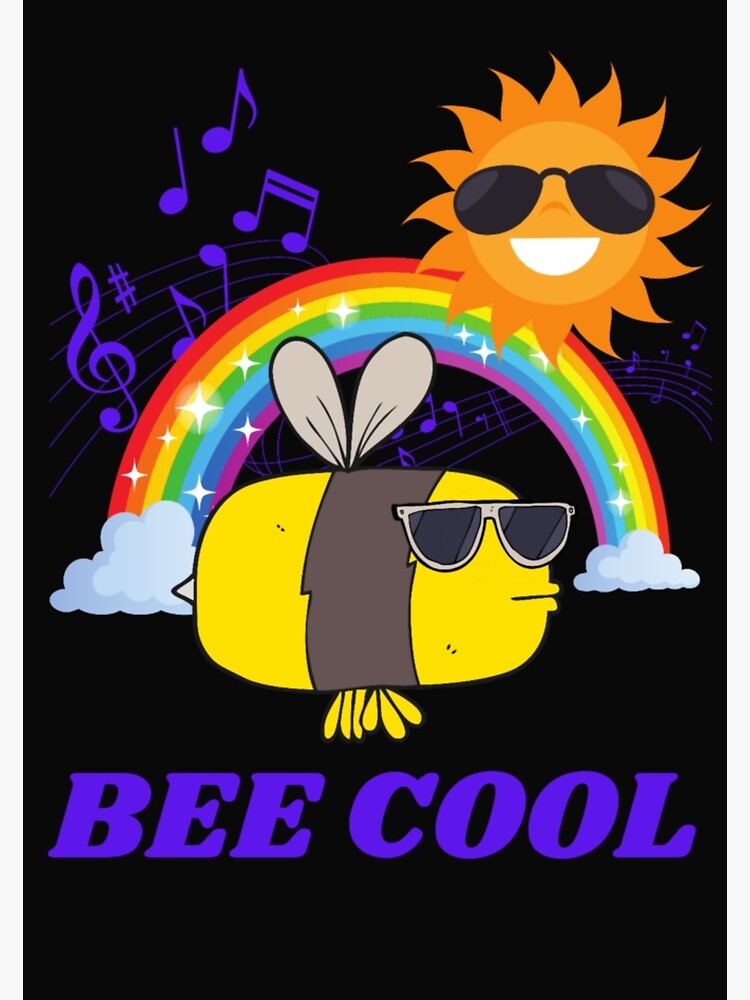 "BEE COOL, BEE MEME, BUMBLE BEE, KAWAII BEE, SUMMER BEE, BEE BOP ...