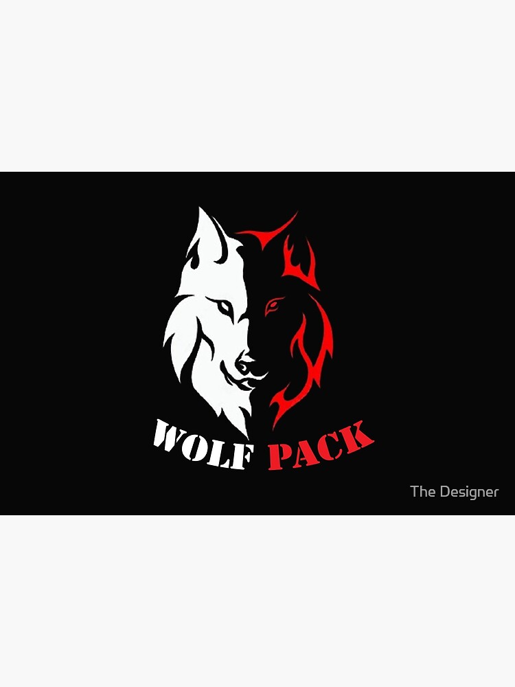 "Wolf Pack logo T-Shirts" Poster for Sale by The Designer | Redbubble