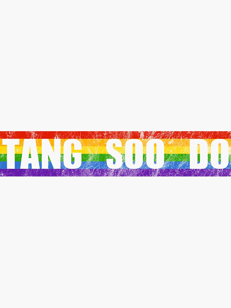 "Tang Soo Do pride " Sticker for Sale by Martial-Pride | Redbubble