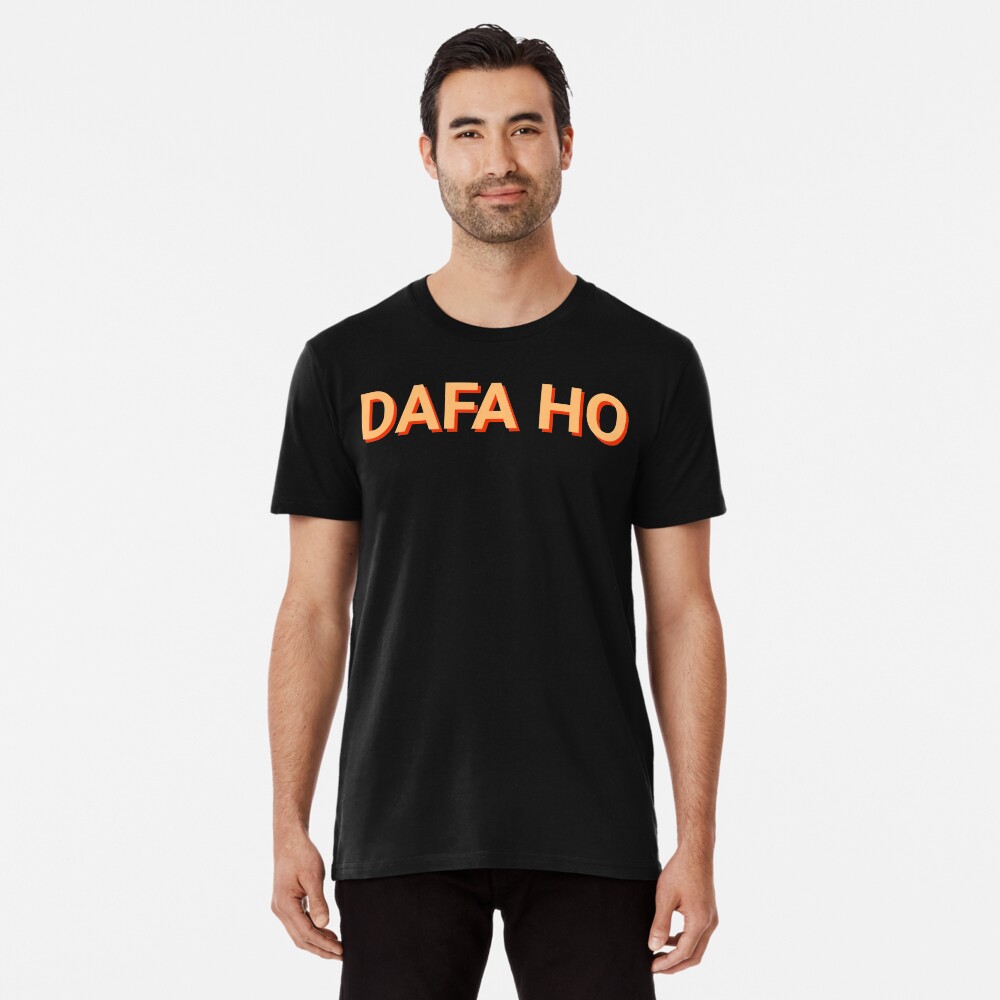 "Dafa Ho Desi" Sticker for Sale by Sour Soul | Redbubble