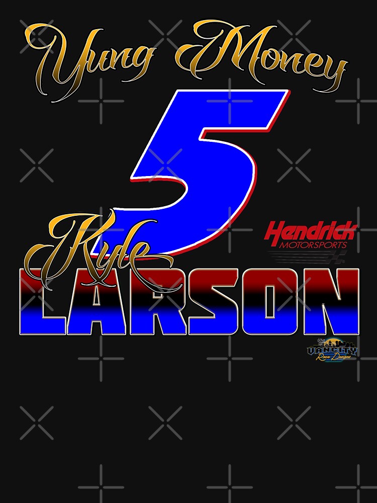 "Kyle Larson Yung Money Gold Edition" Essential T-Shirt for Sale by ...