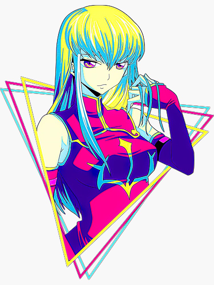 "Code Geass" Sticker for Sale by jojotaroasta | Redbubble