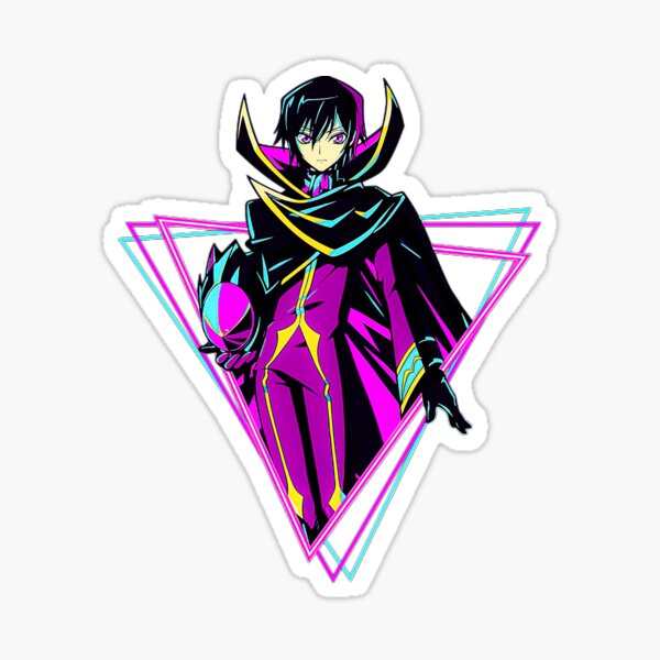 "Code Geass" Sticker for Sale by jojotaroasta | Redbubble