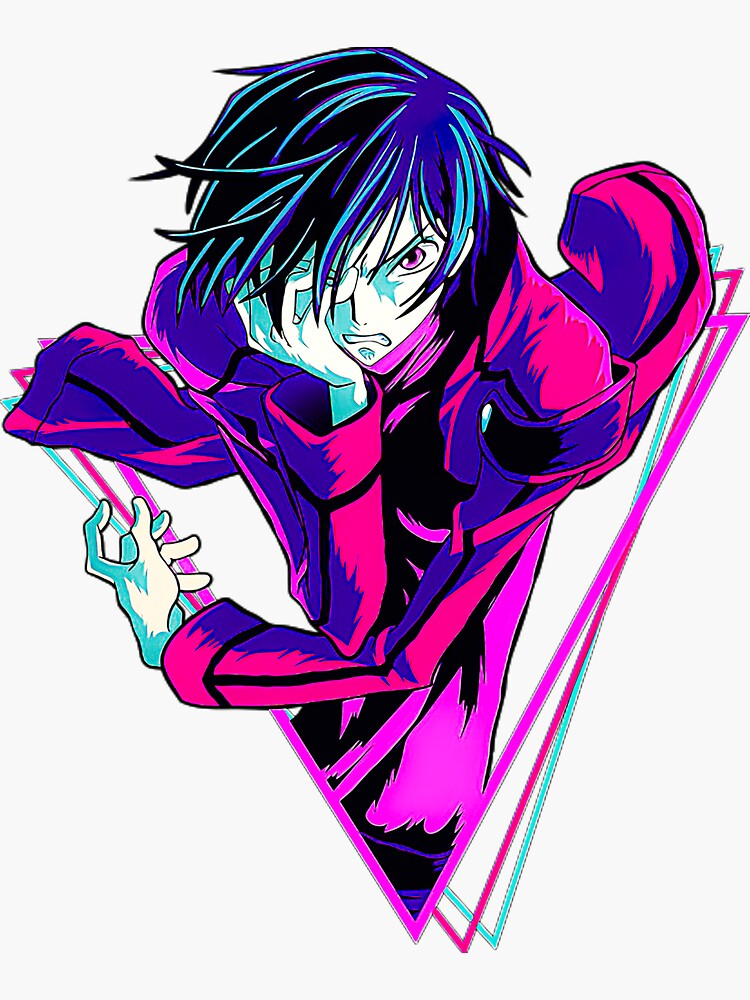 "Code Geass" Sticker for Sale by jojotaroasta | Redbubble