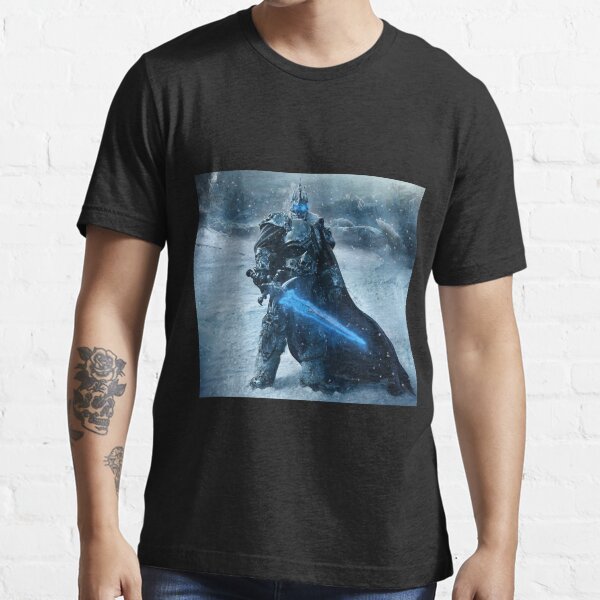 "Lich king " T-shirt for Sale by MaDaraUchihaaa | Redbubble | world of ...