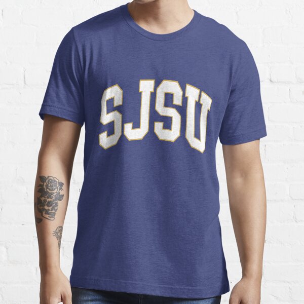 "sjsu - college font curved" T-shirt for Sale by scollegestuff ...