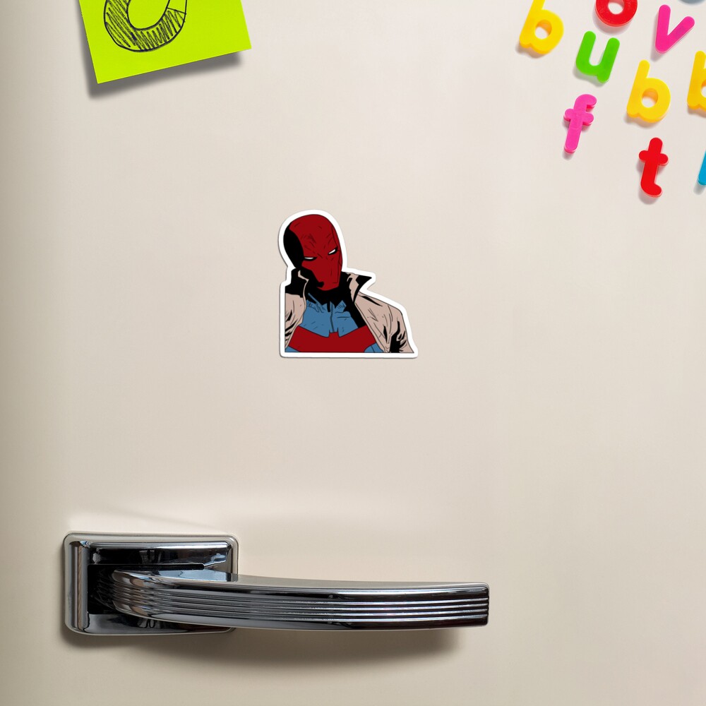 "Jason Todd (Red Hood)" Sticker for Sale by stickersbyTD | Redbubble
