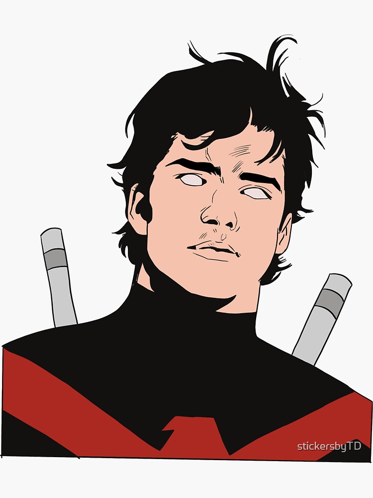 "Richard Grayson (New 52 Nightwing)" Sticker for Sale by stickersbyTD ...