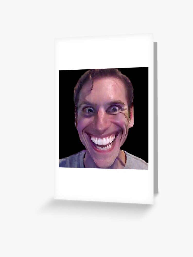 "SUS OMEGASUS OMG SUSGUY FACE!!!" Greeting Card for Sale by ...