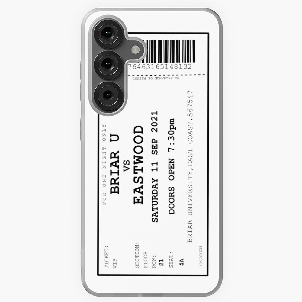 "Briar u hockey ticket design" Sticker for Sale by Jdosanjh | Redbubble