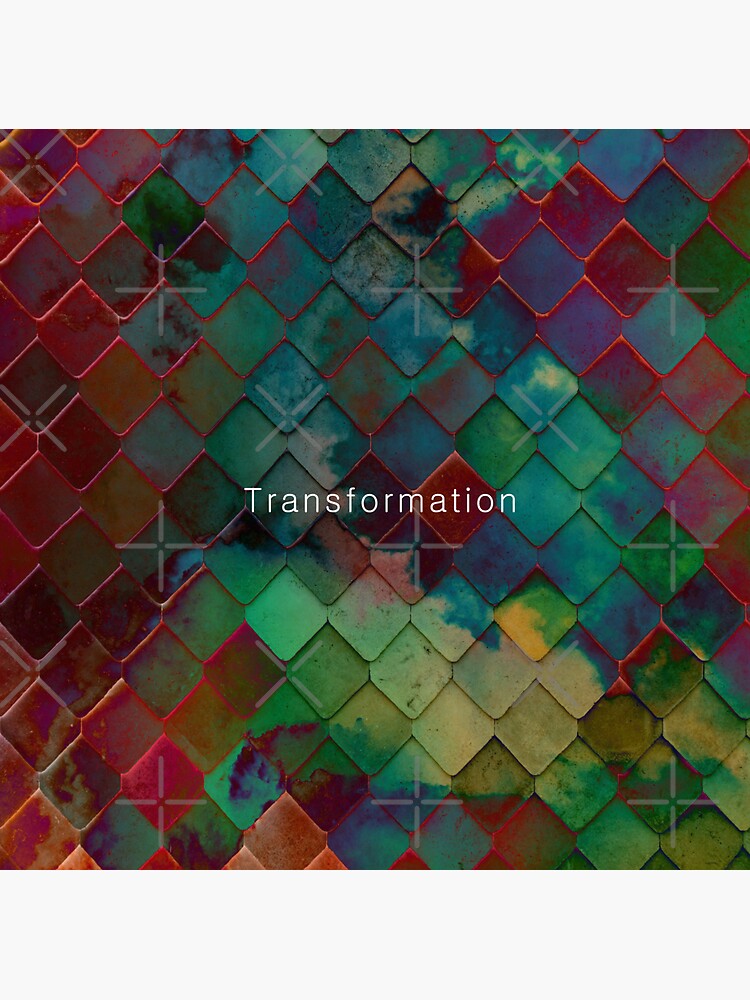 ""Transformation"" Sticker for Sale by Soomins-Bead | Redbubble
