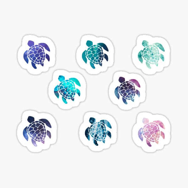 "Turtles" Sticker by LOZ709 | Redbubble