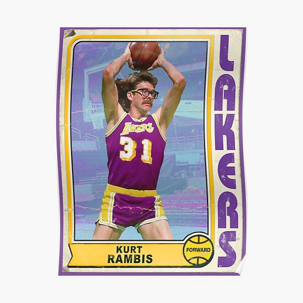 Póster «Tarjeta coleccionable retro de Kurt Rambis» de acquiesce13 ...