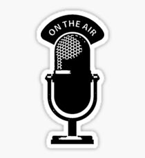Microphone Stickers | Redbubble