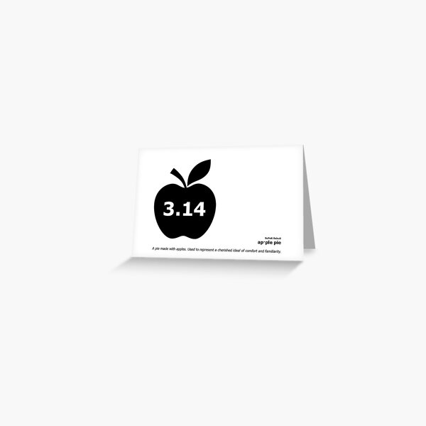 "Apple Pie | Super Rebus | Brain Puzzle" Greeting Card for Sale by ...