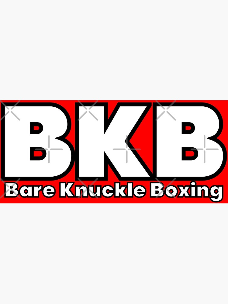 "BKB Bare Knuckle Boxing - BKB Logo PG version" Art Print by PYGOD ...