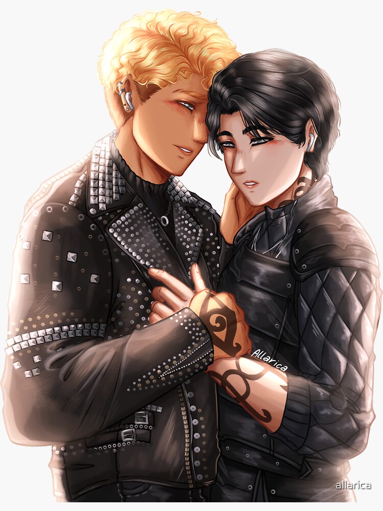 "Kit and Ty Reunion" Sticker for Sale by allarica | Redbubble