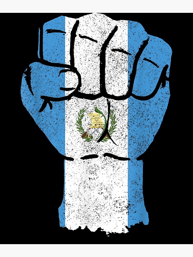 Póster «Guatemala Bandera de Guatemala Orgullo Chapina Hombres Mujeres ...